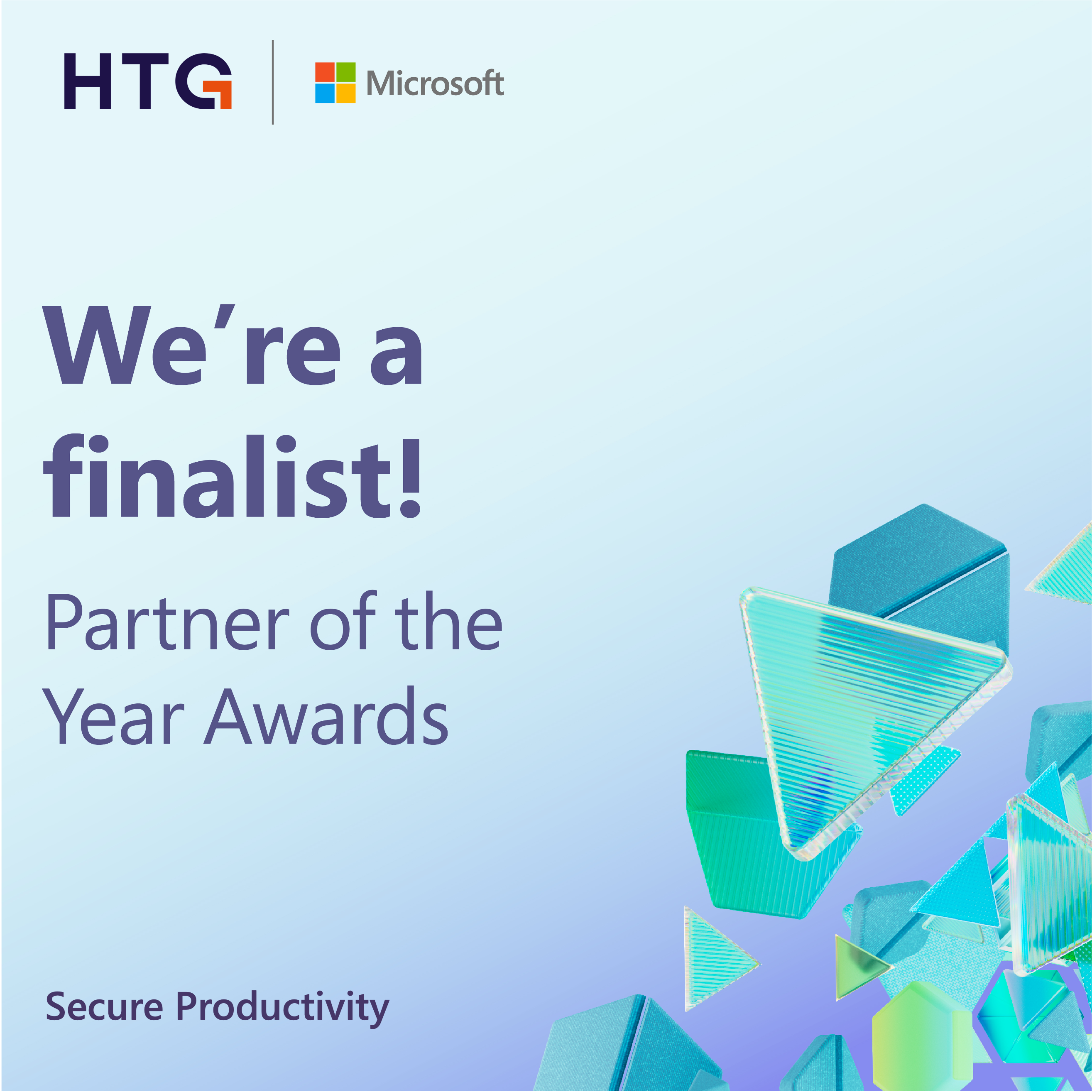HTG recognised as a finalist of 2024 Microsoft Secure Productivity ...