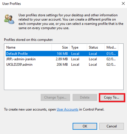 How to create mandatory profiles in Windows 10 Creators