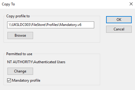 How to create mandatory profiles in Windows 10 Creators