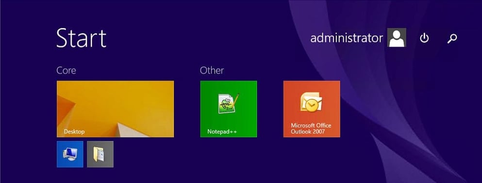 Customising the Start Screen using DesktopNow – Update