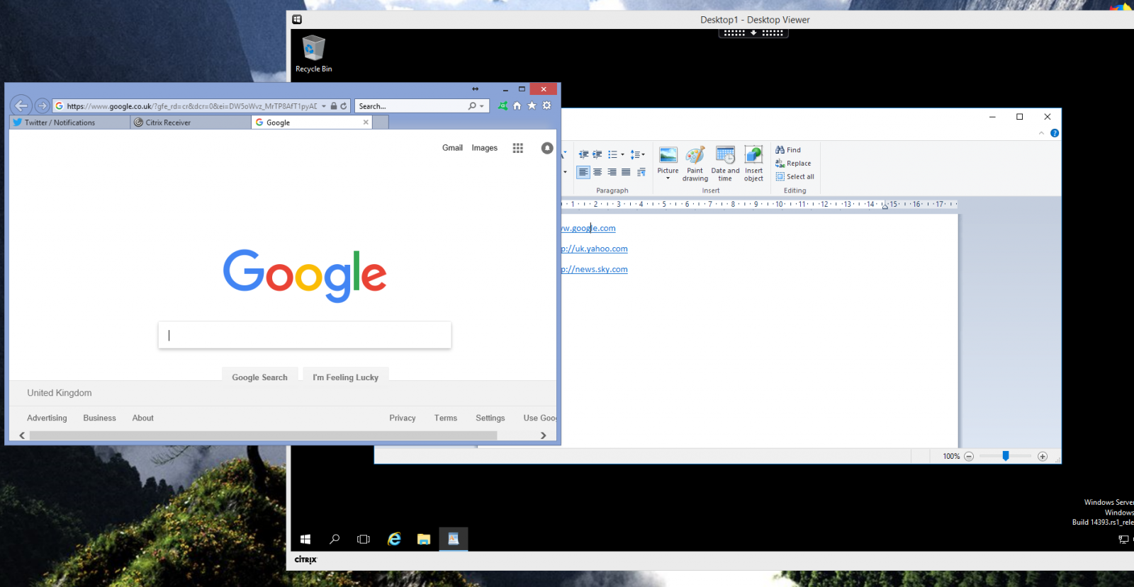 Using host-to-client redirection in Citrix XenApp