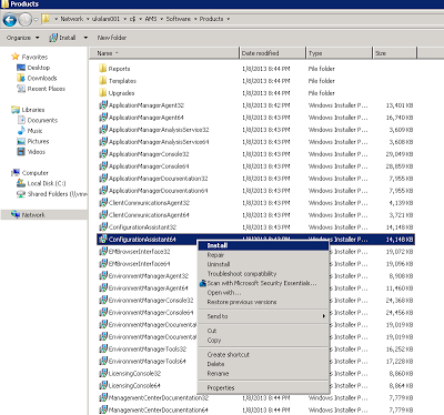 Using AppSense Environment Manager Configuration Assistant