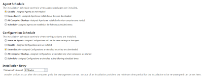 AppSense Management Center Deployment Group best practices
