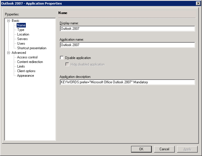 Launching locally-installed apps from Citrix Storefront