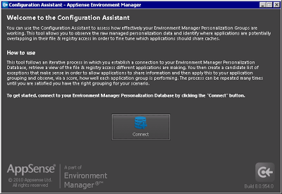 Adding an application into AppSense Personalisation Server